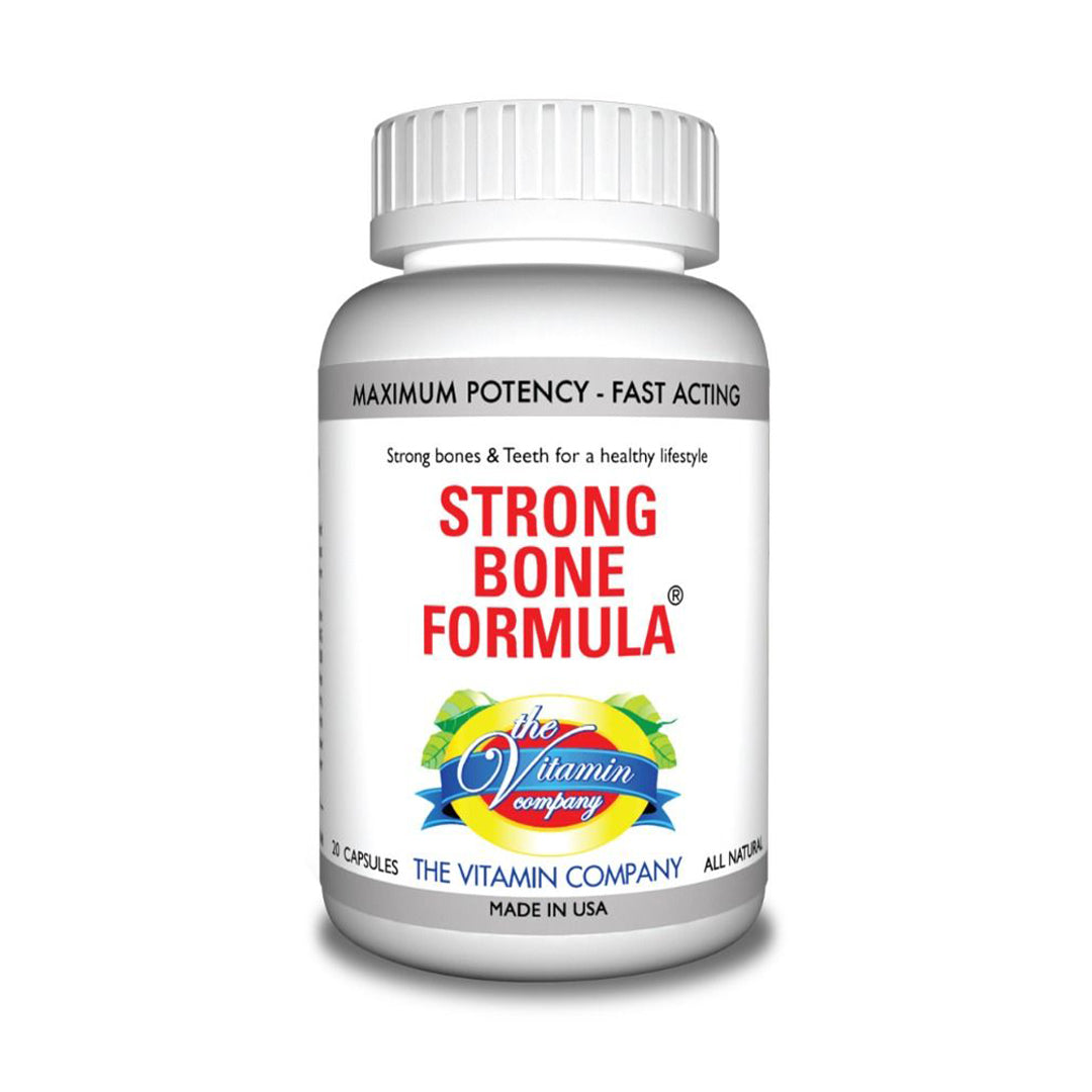 Strong Bone Formula – 20 CAPSULES – The Vitamins Company